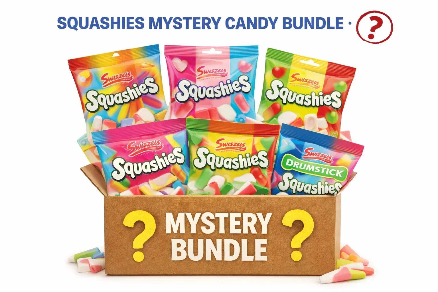Squashies Mystery Candy Bundle — 5 Pack