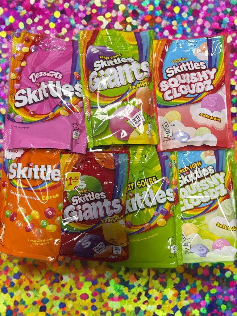 UK Skittles | Unika Smaker & Brittiska Godisvarianter
