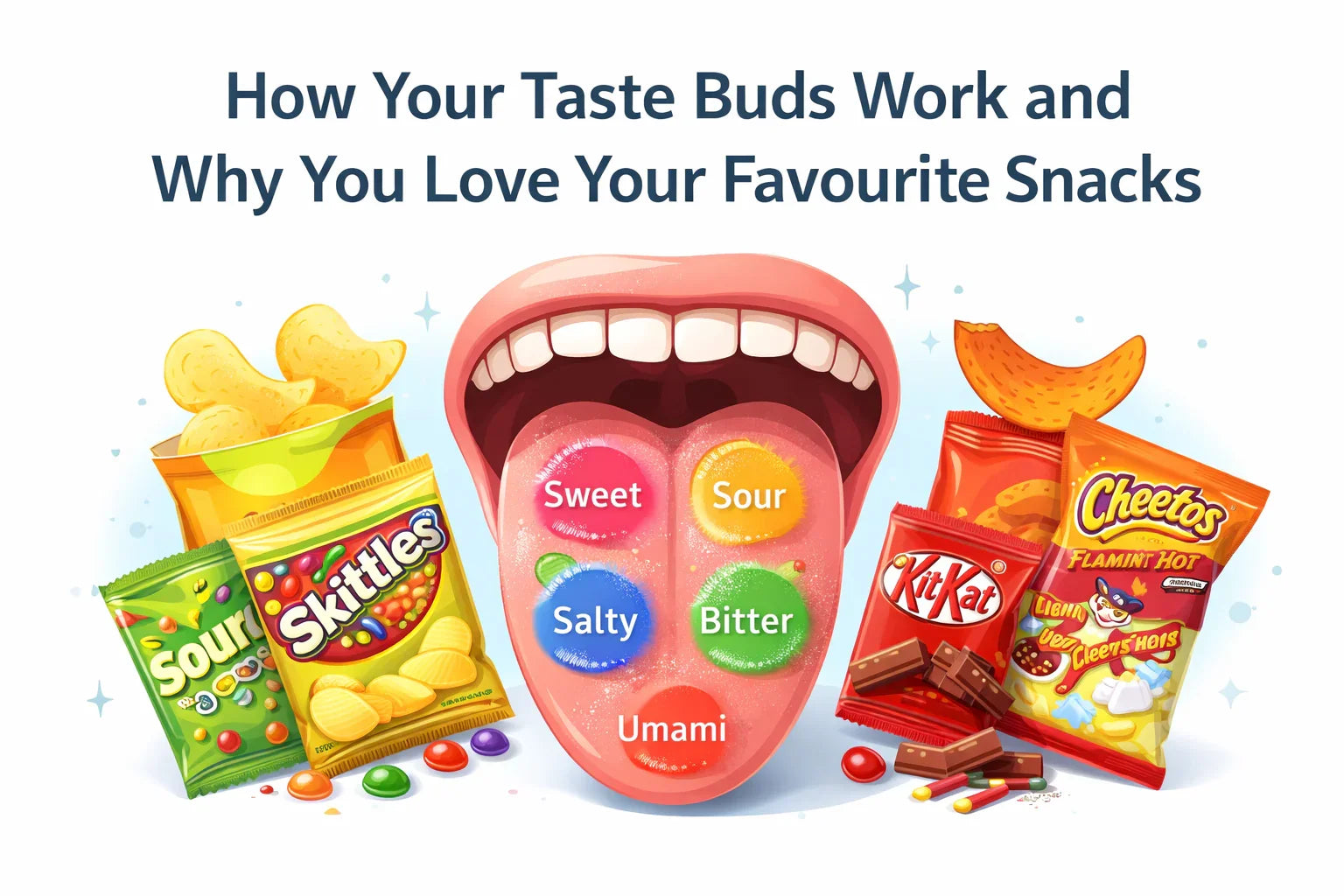 Taste Buds Explained – Why We Love Snacks from Extreme Snacks