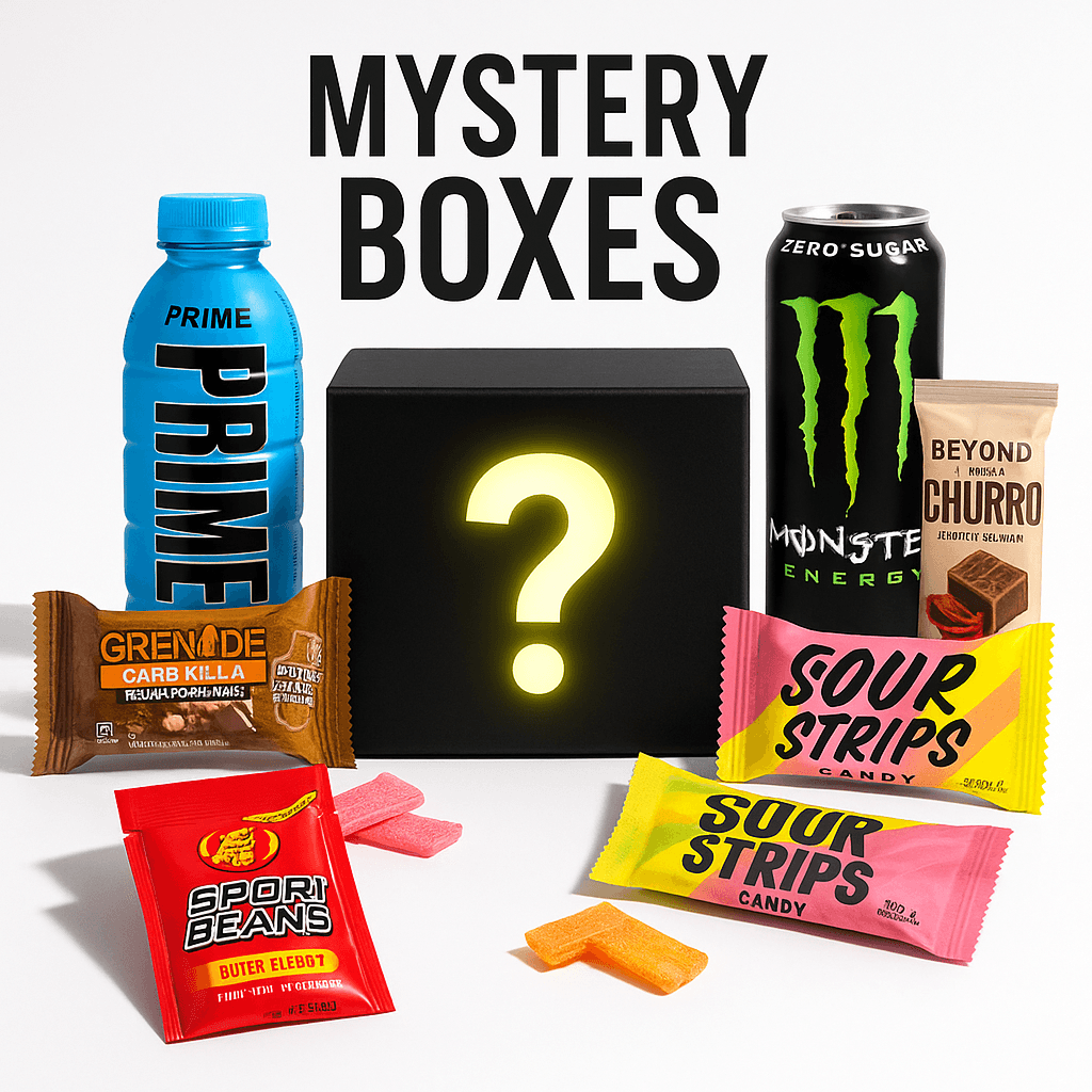 Extreme Snacks Mystery Boxes | Exciting & Trendy