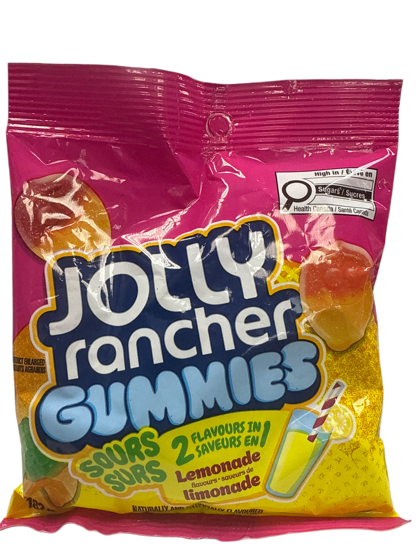 Jolly Rancher Sour Gummies Lemonade 182G – Canadian Edition