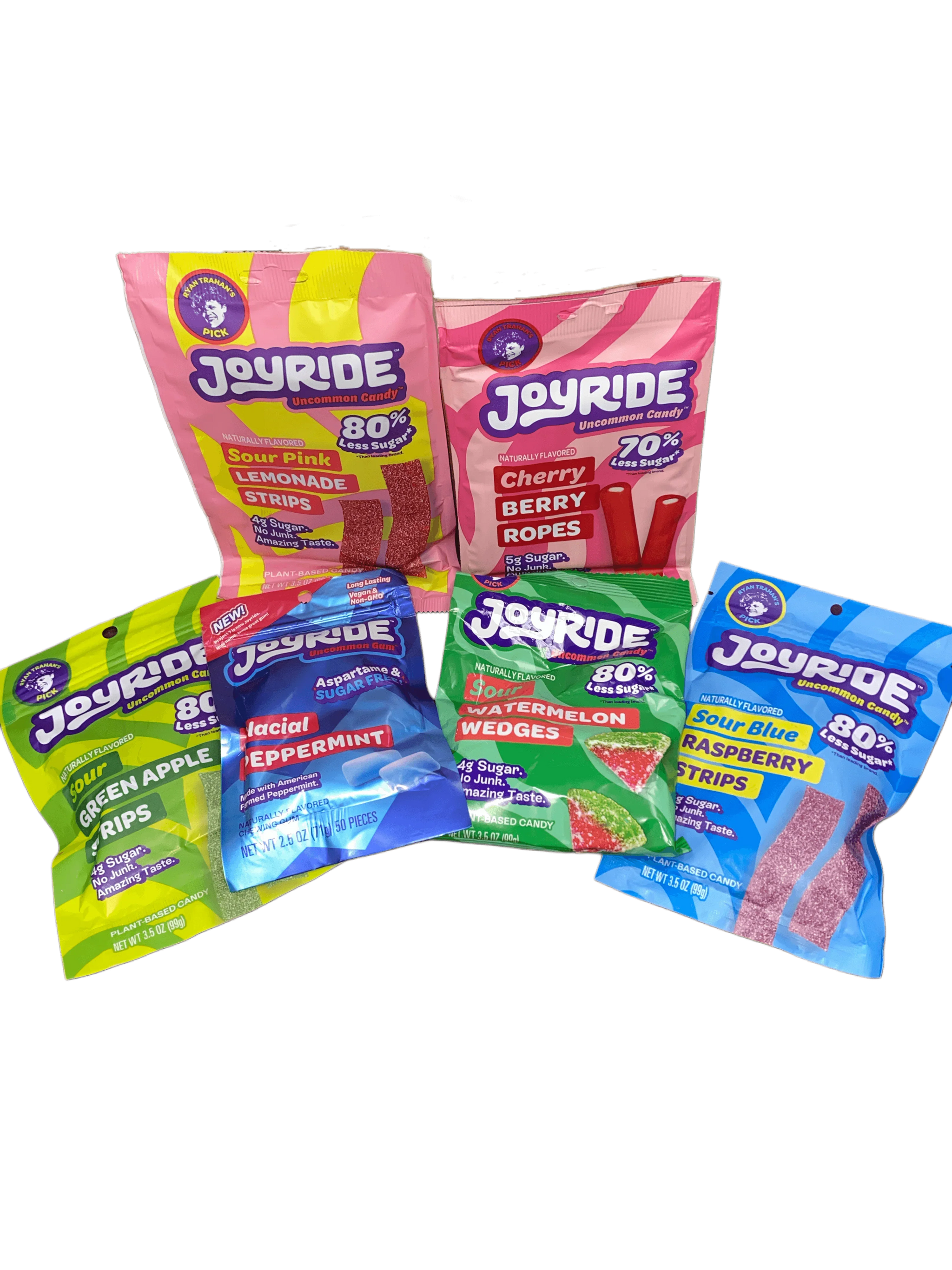 JOYRIDE Zero Sugar Candy 4-Bag Bundle 🍬 – Smart Sweets, Serious Flavou
