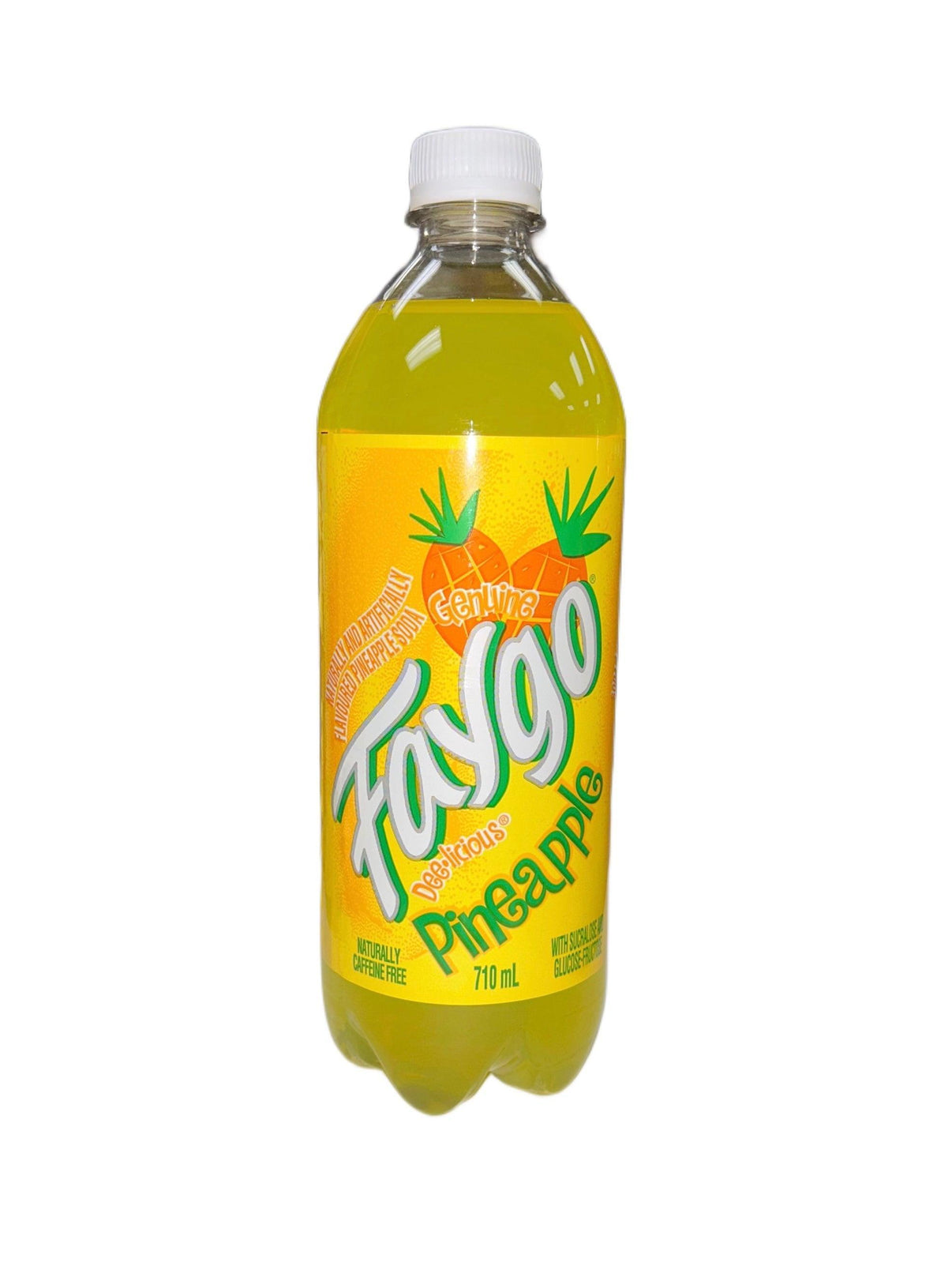 Faygo Pineapple Soda Drink 710mL