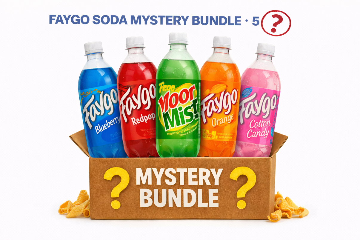 Lot mystère de sodas Faygo — Pack de 5