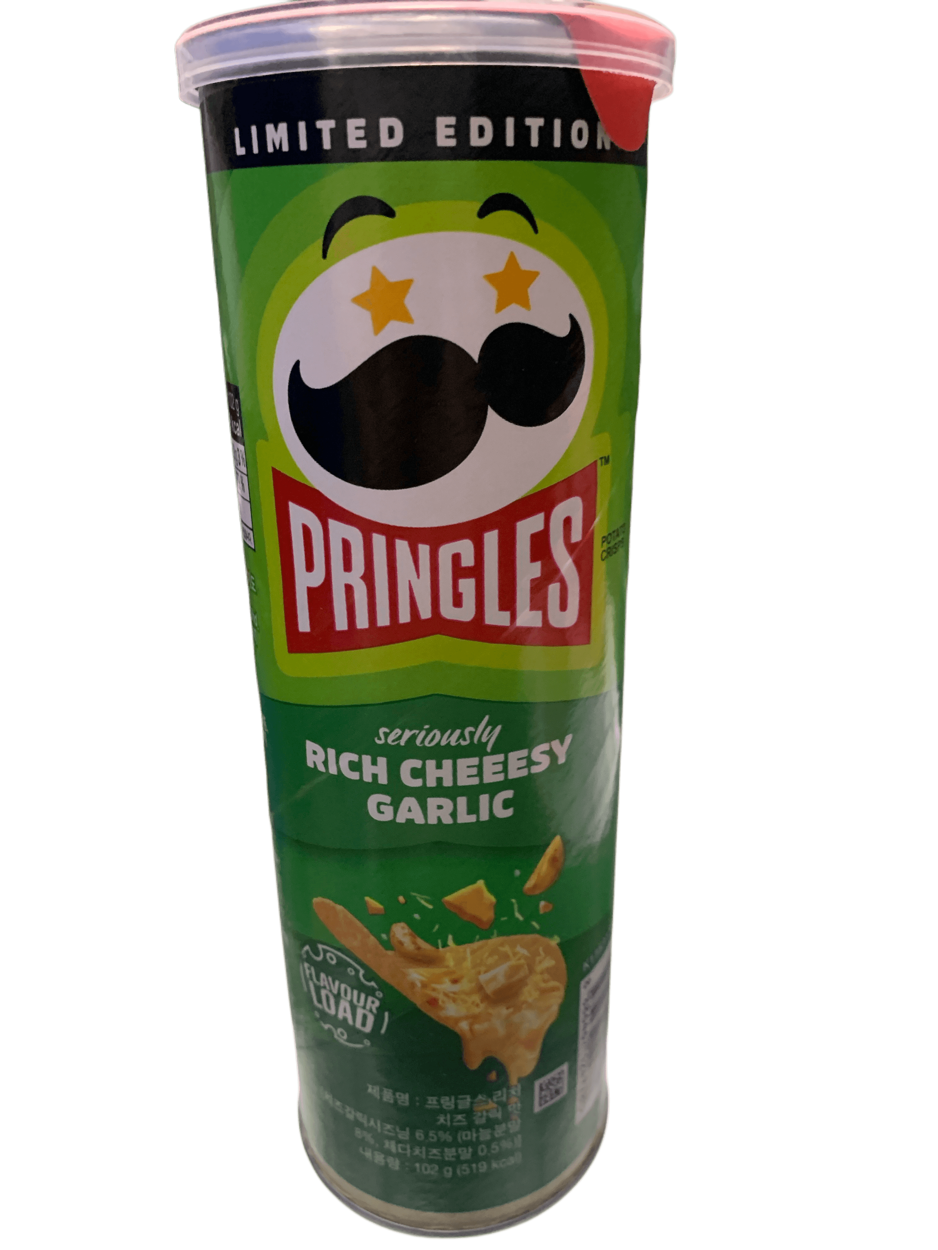 Pringles Rich Cheesy Garlic Flavour 102G - Malaysian Edition
