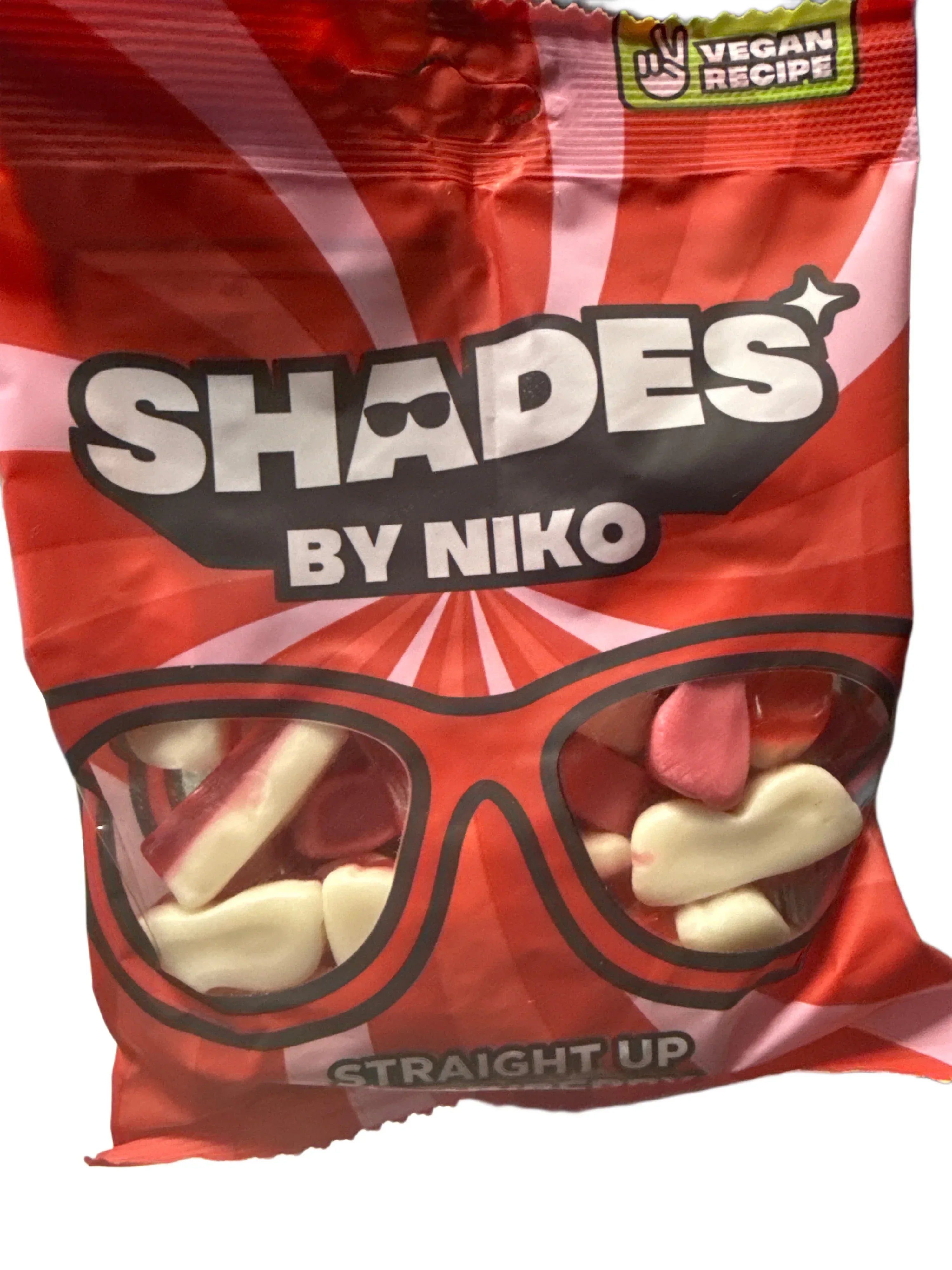Shades By Niko Straight Up Strawberry 50G – U.K Edition | Rare Candy