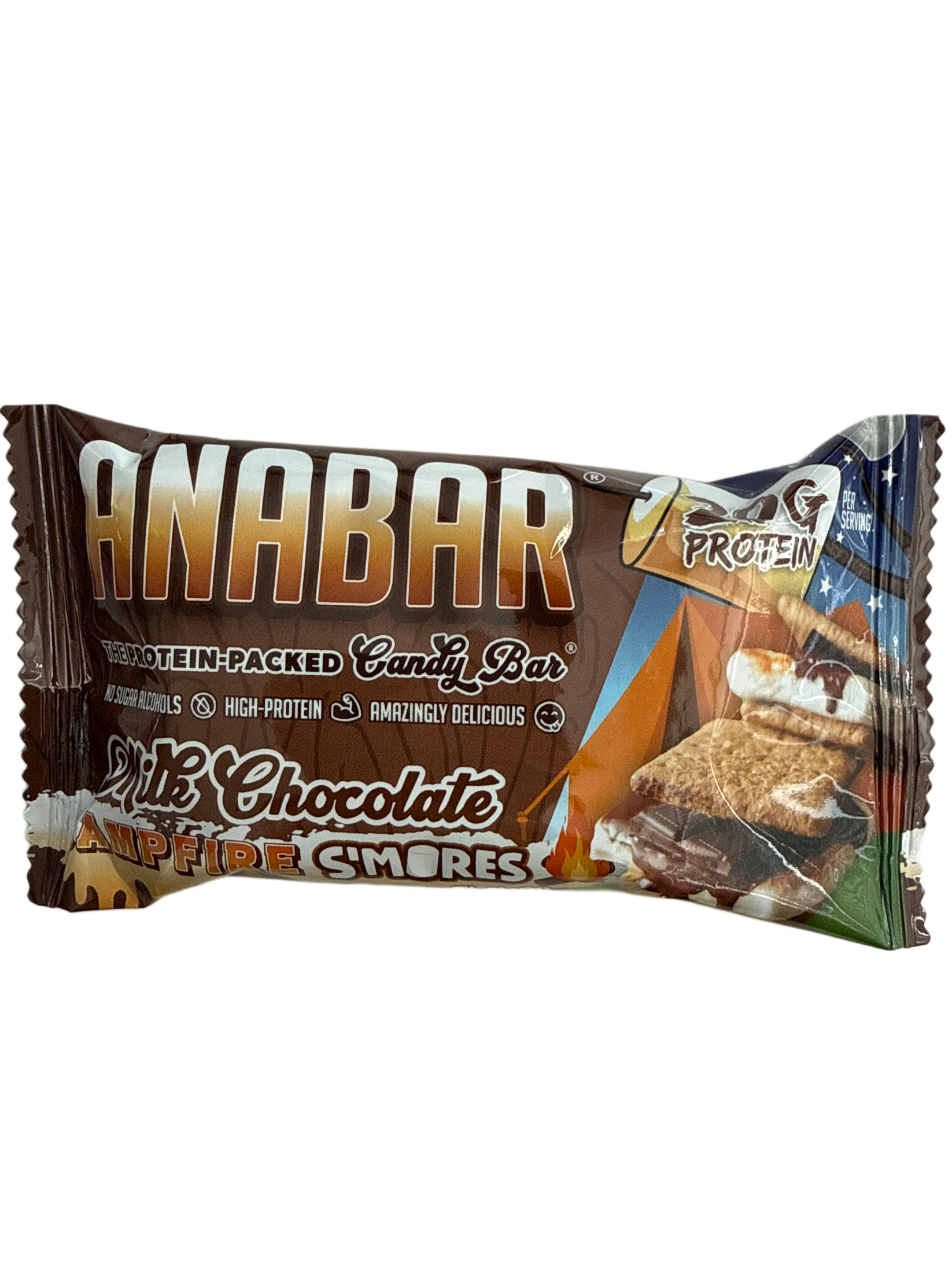 Barre Protéinée Anabar Campfire S’mores 68G – Édition U.S | Canada