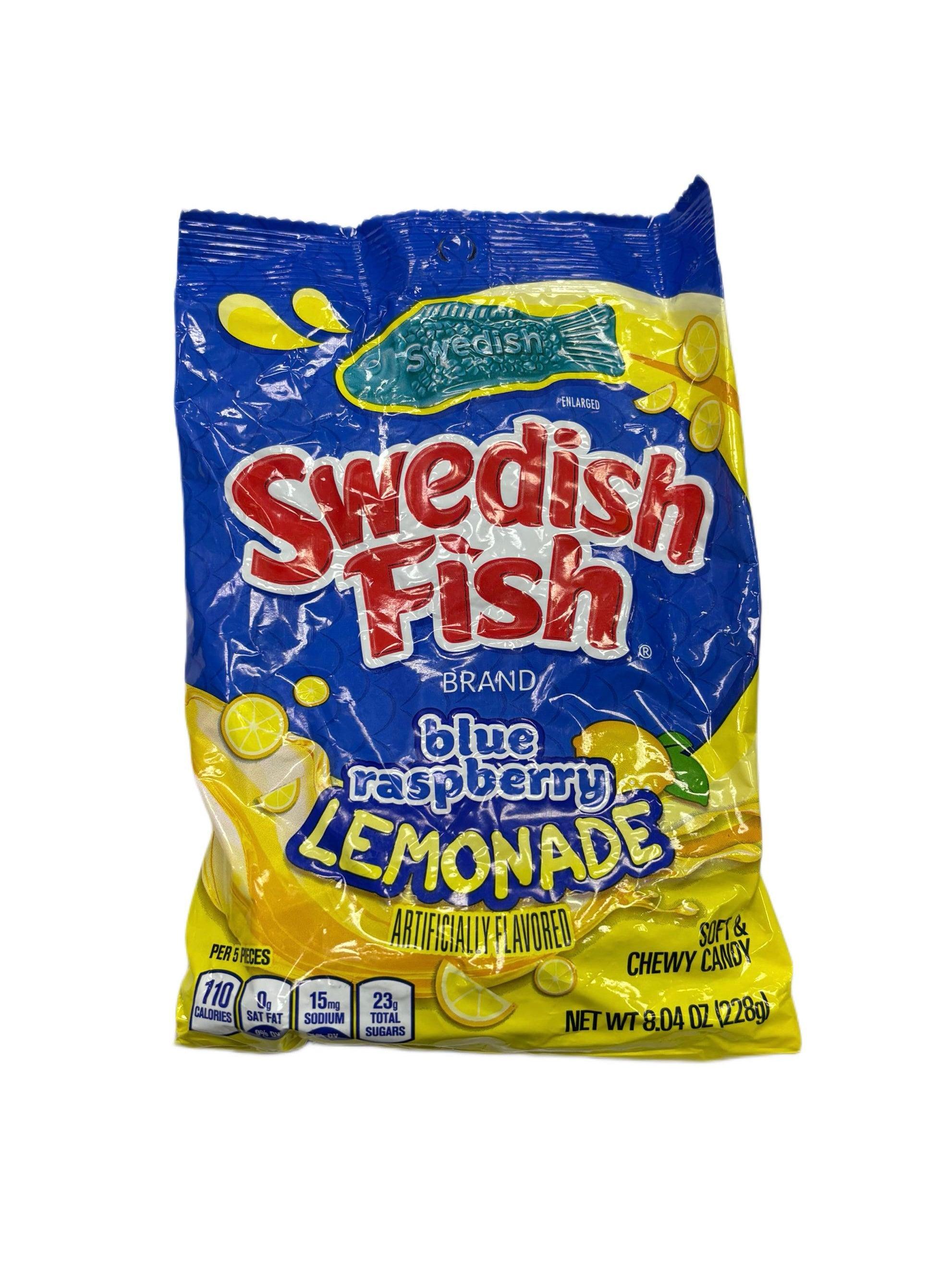 Swedish Fish Blue Raspberry Lemonade Candy Bag