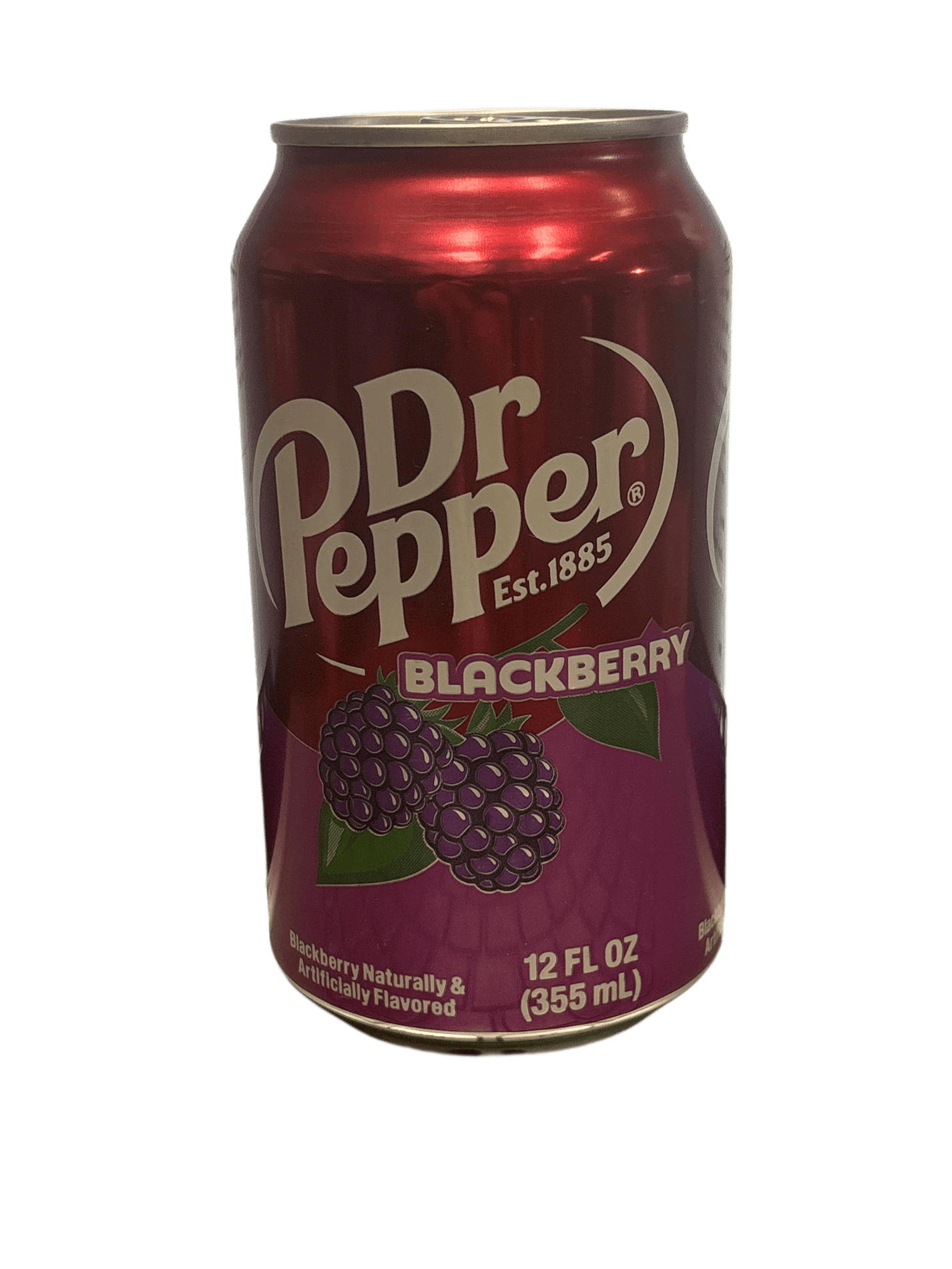 Dr. Pepper Blackberry Soda Can 355ML