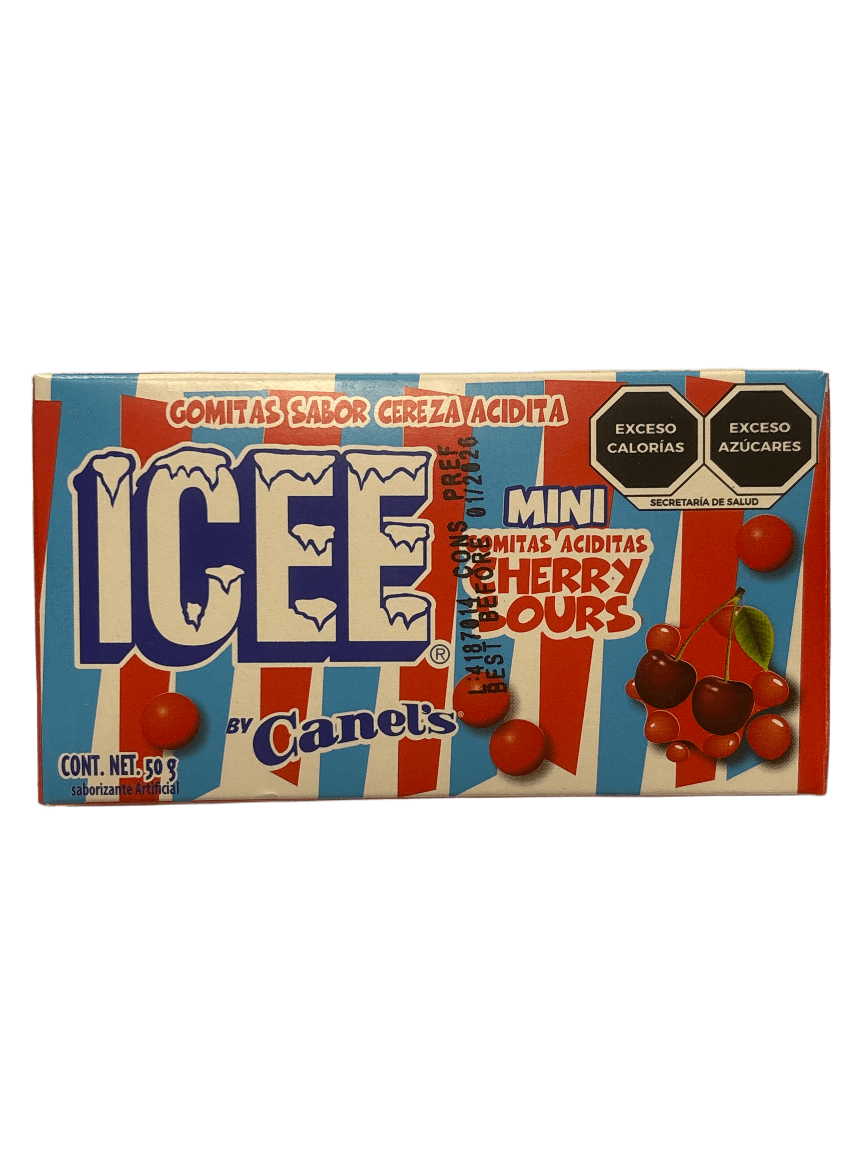 Canel's Icee Mini Cherry Sours Jelly Beans 50G - Mexico Edition