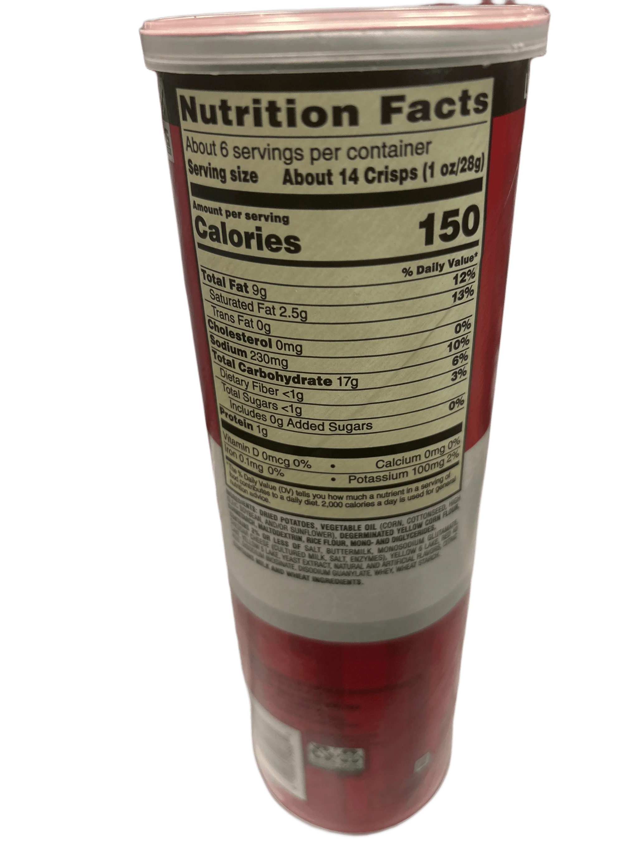 Pringles Minecraft Spicy TNT 5.5 OZ - Limited Edition