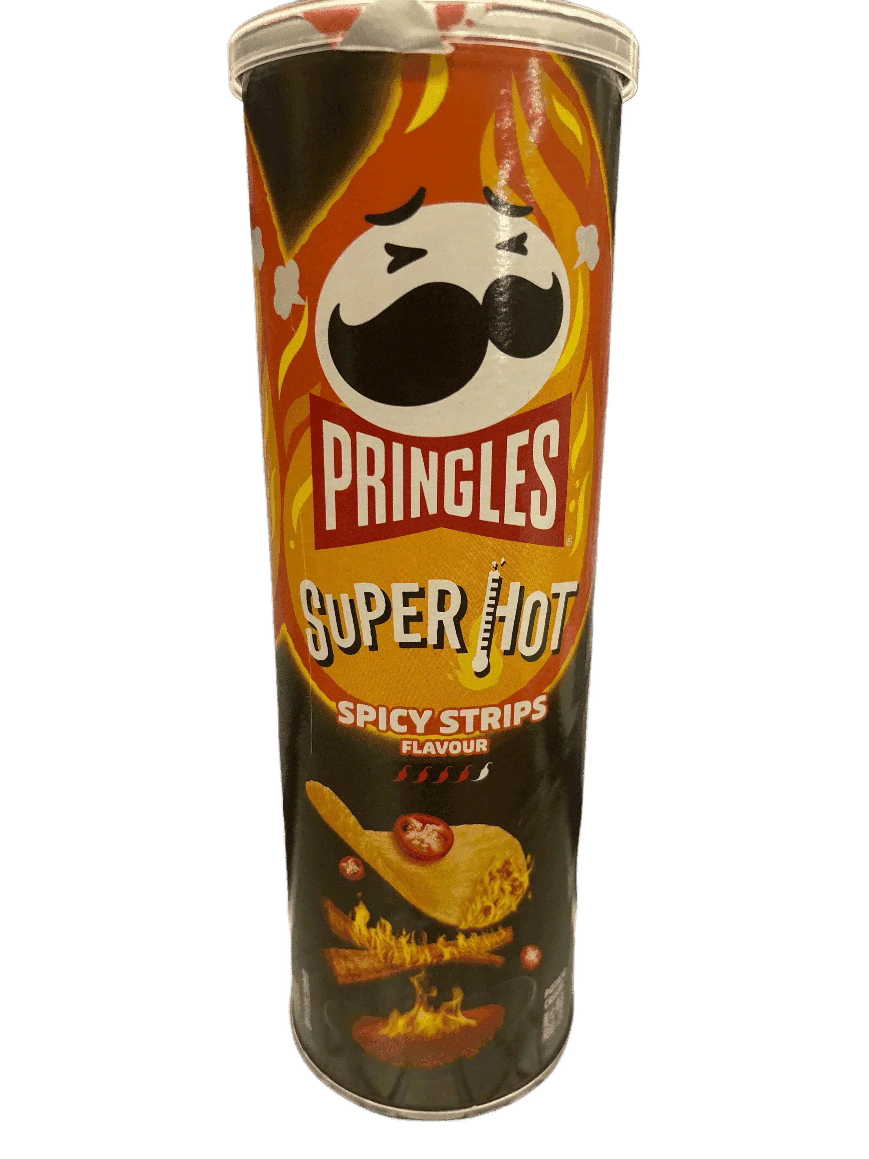 Pringles Spicy Strip Flavor Chips 110G