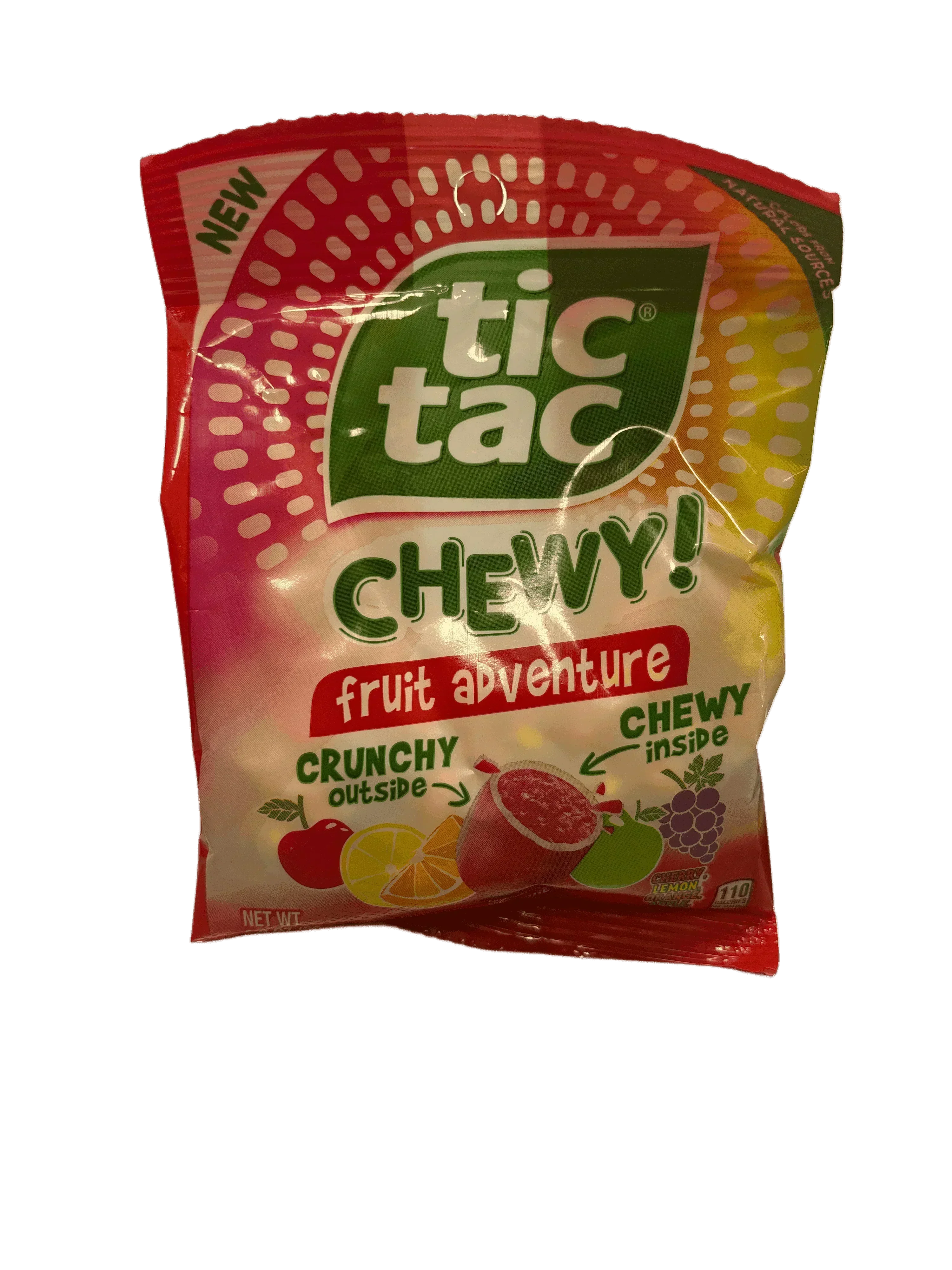 Tic Tac Chewy! Fruit Adventure Candy Bag 2.8OZ