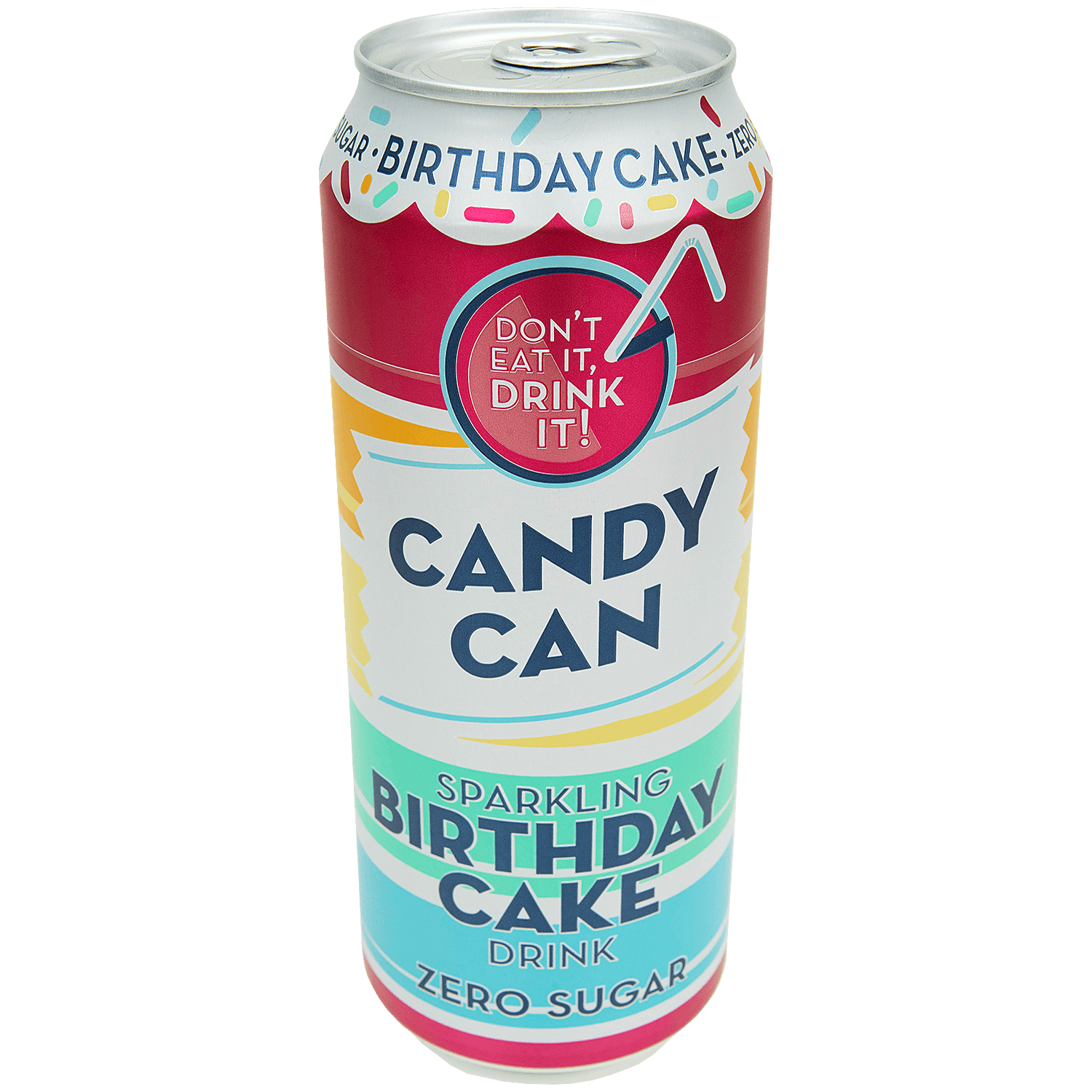 Candy Can Sparkling Birthday Cake