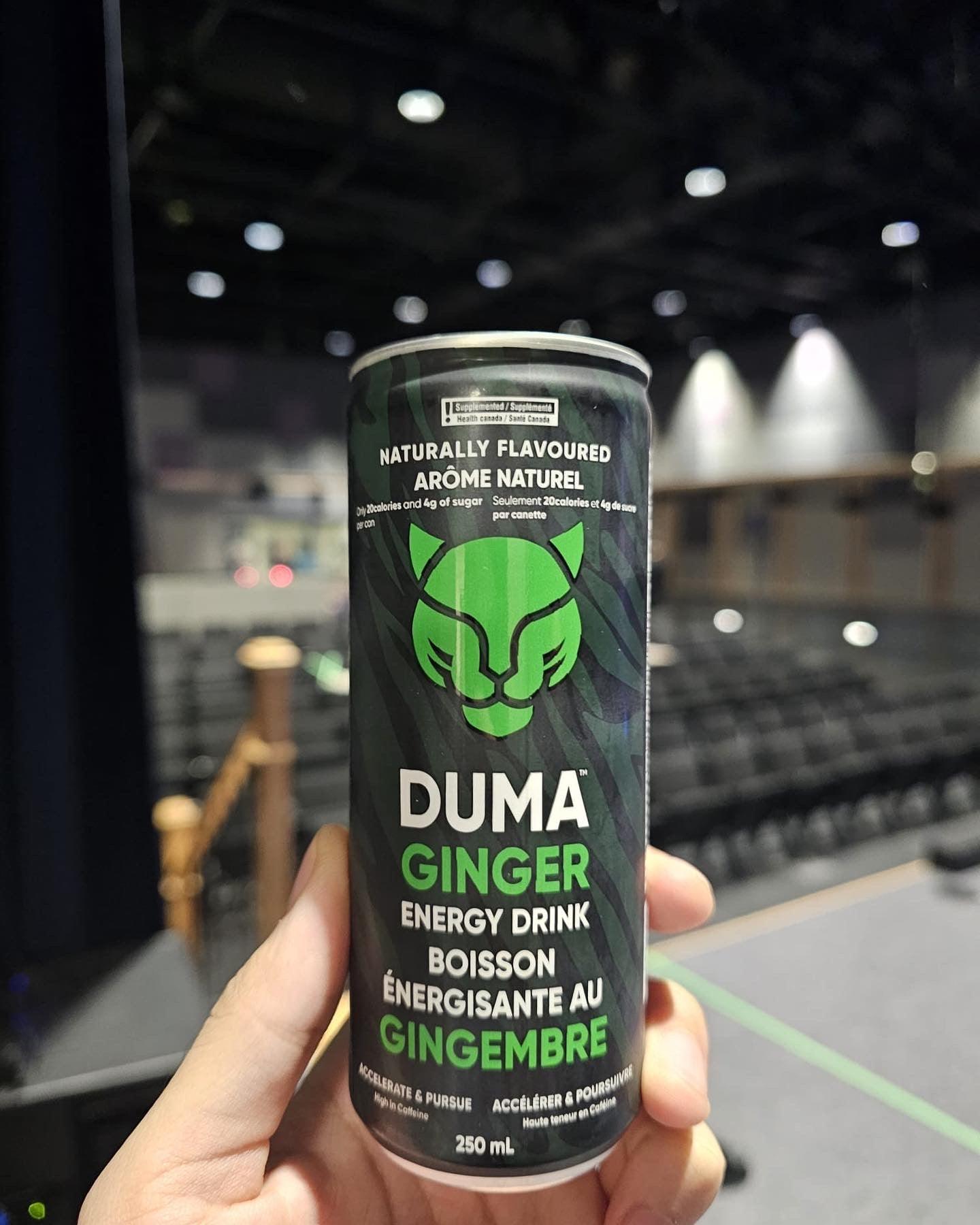DUMA Ginger Energy Drink | Powered By Lions Mane!