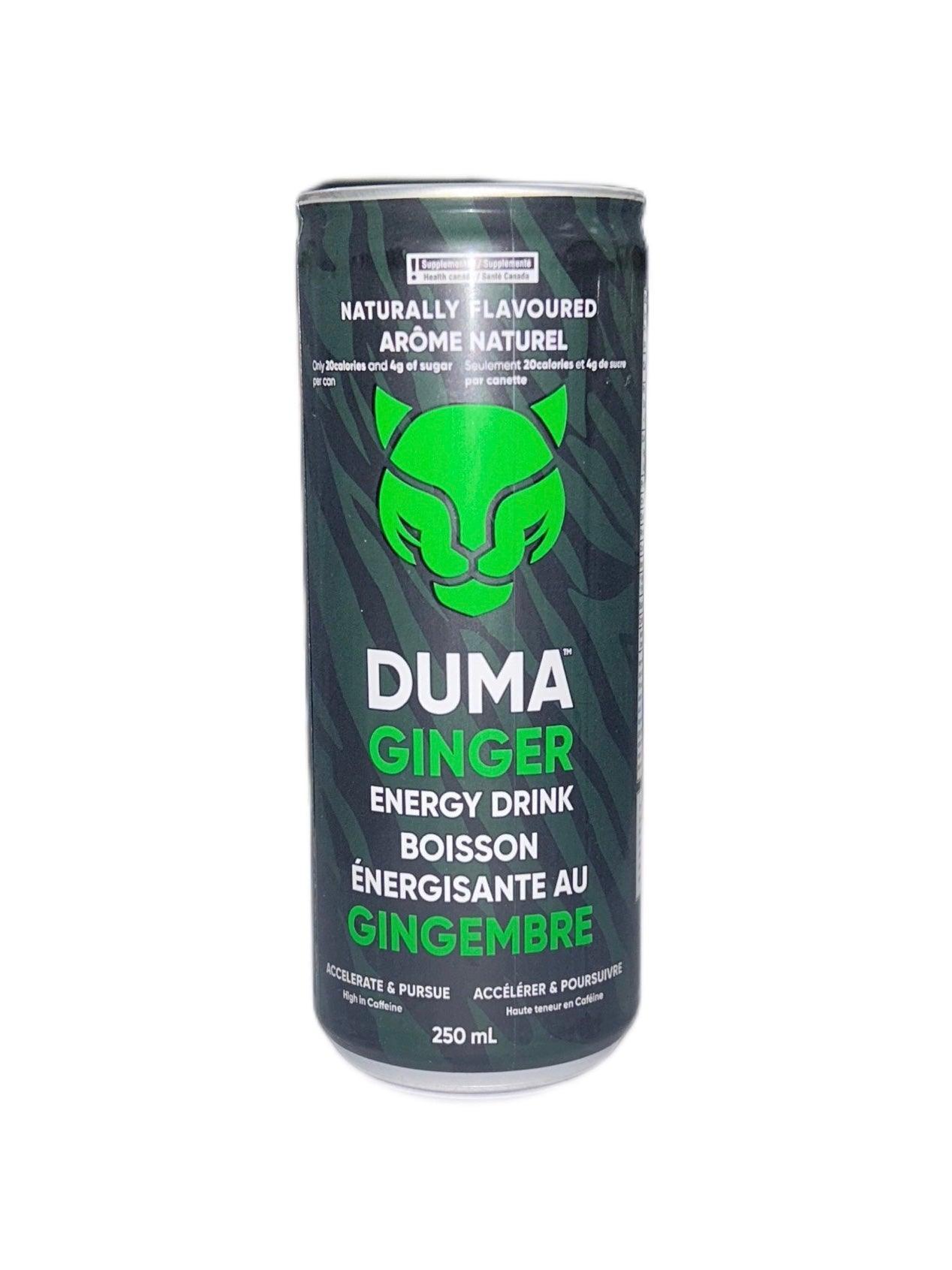 DUMA Ginger Energy Drink | Powered By Lions Mane!