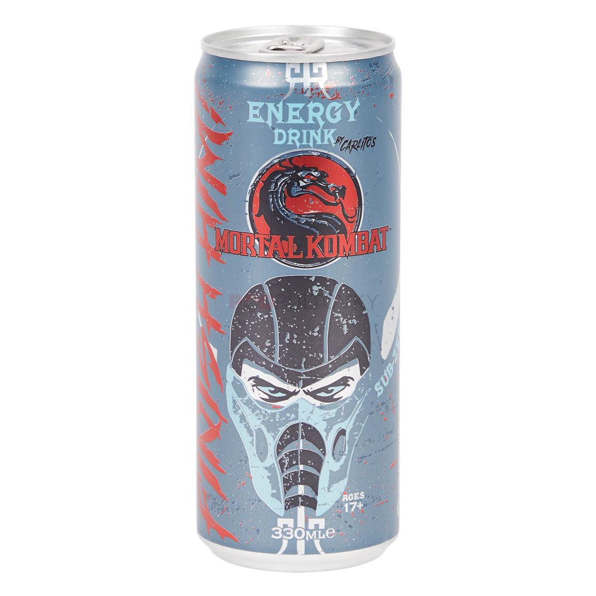 Energy Drink By Carlitos Mortal Kombat Sub-Zero 330ML