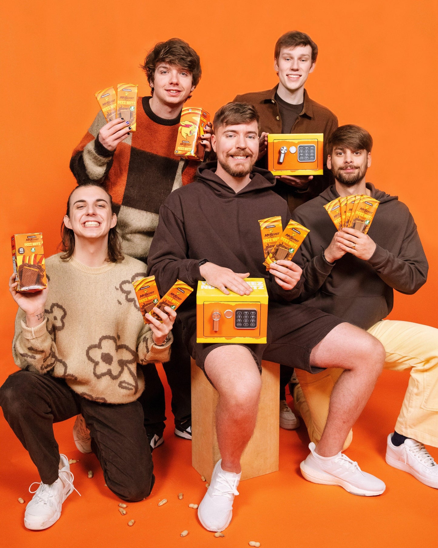 Feastables Mr. Beast Bar - Deez Nutz Peanut Butter