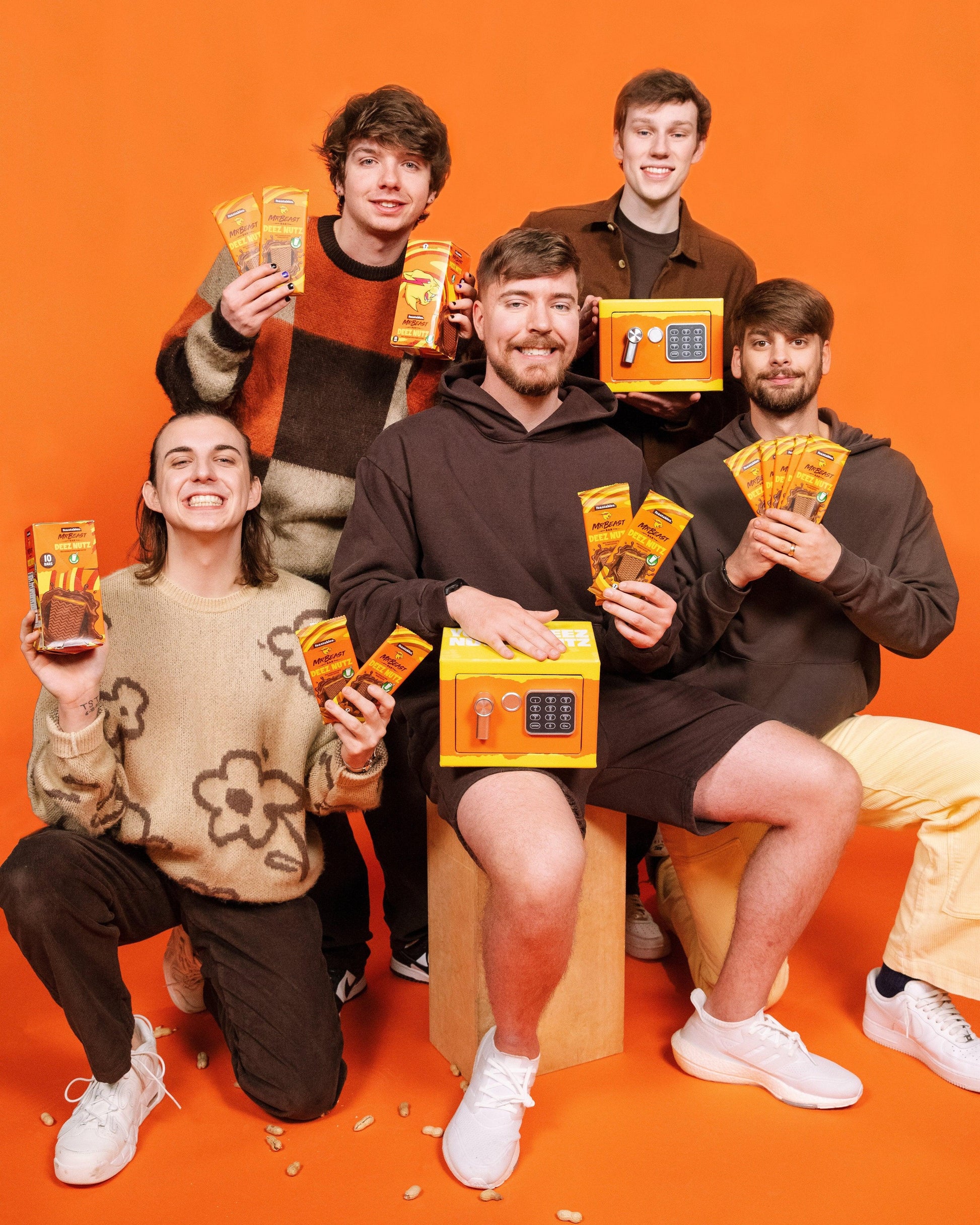 Feastables Mr. Beast Bar - Deez Nutz Peanut Butter