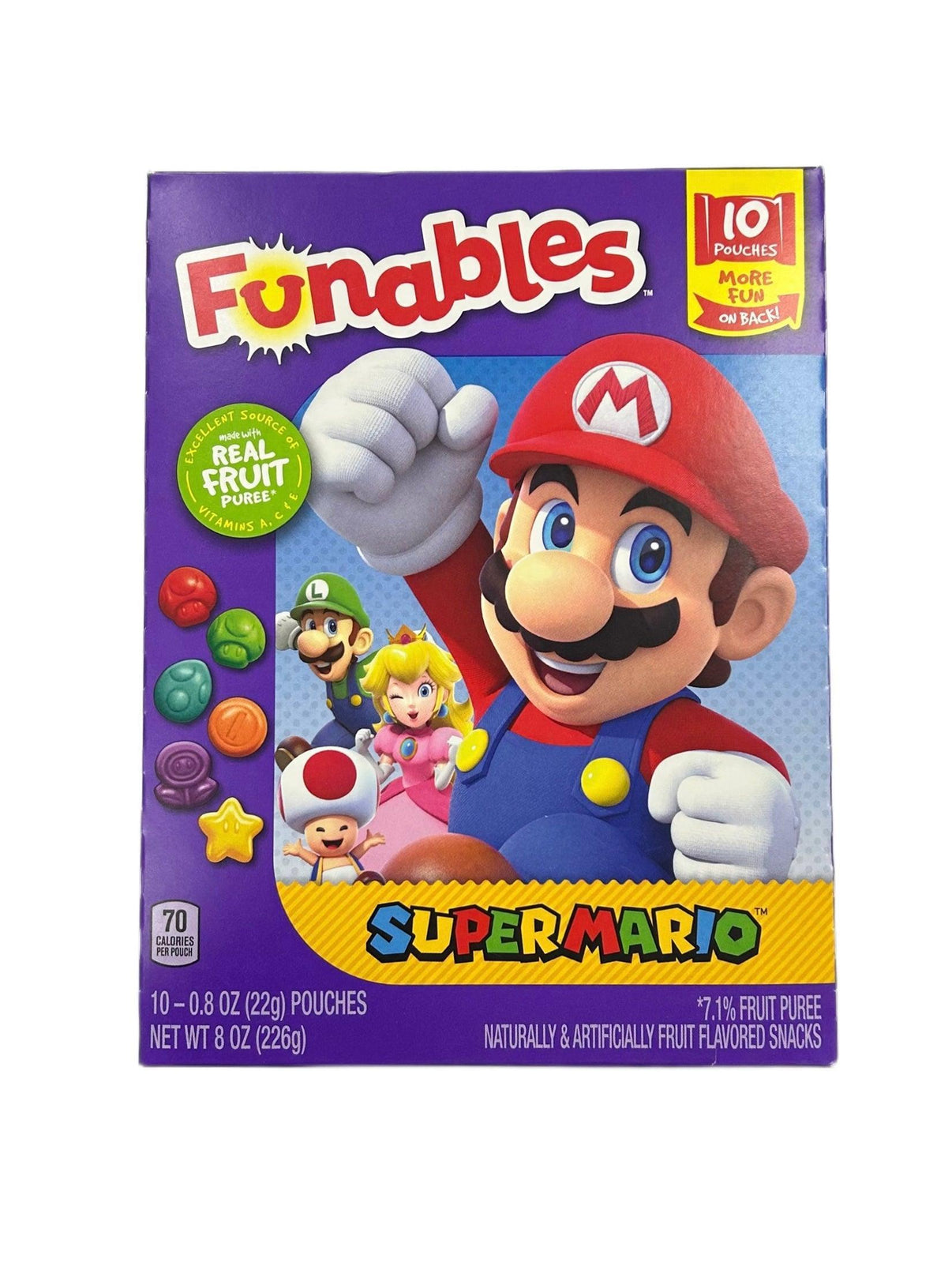 Funables Super Mario Fruit Snacks Characters