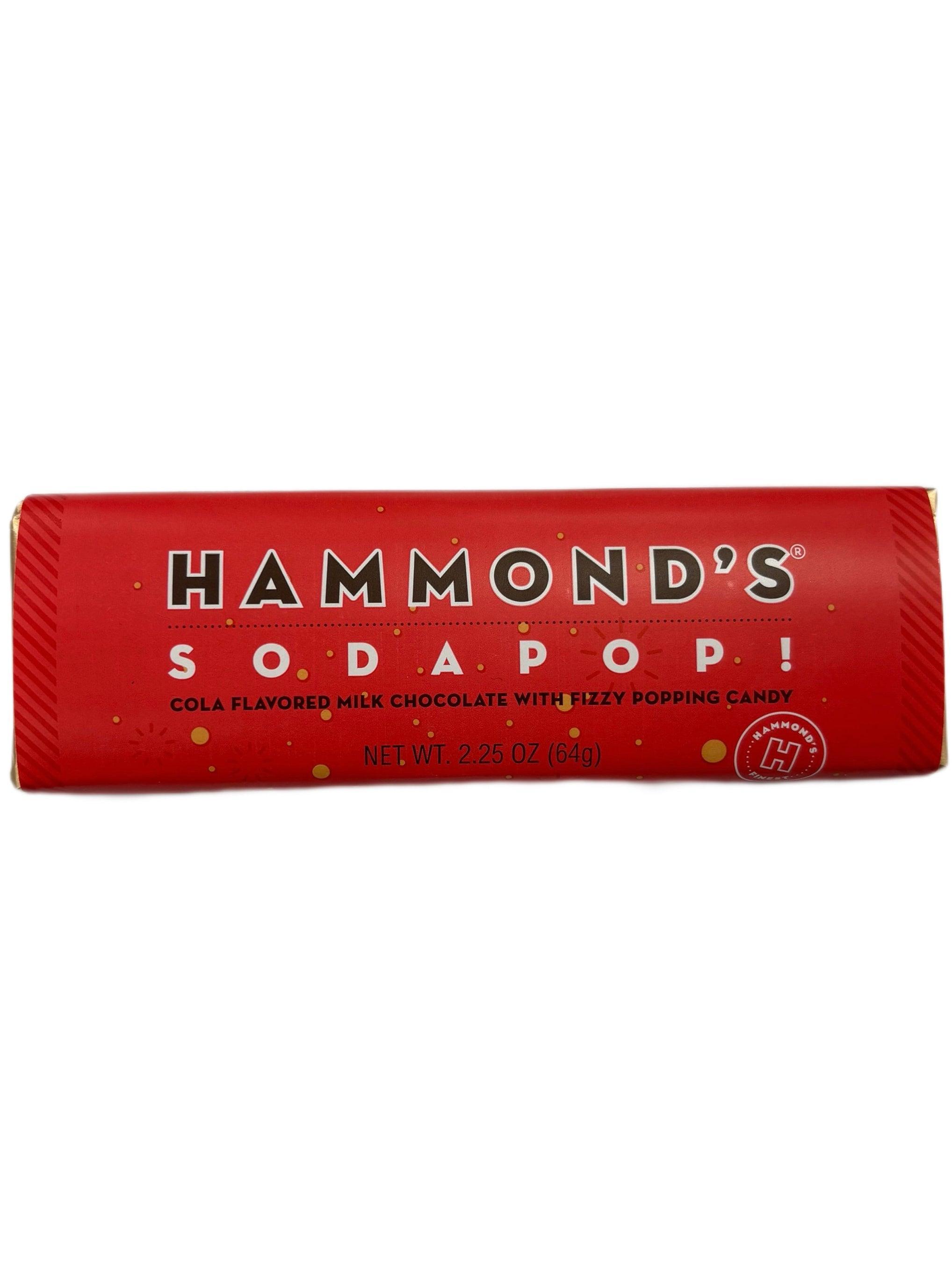 Hammond's Soda Pop! Chocolate Bar 64G