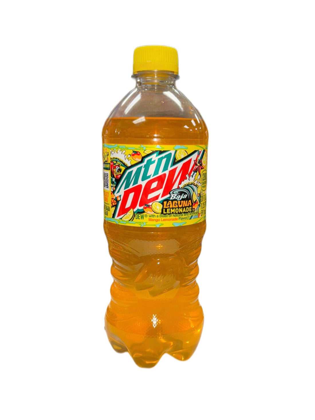 Mountain Dew Baja Laguna Lemonade Bottle 591ML