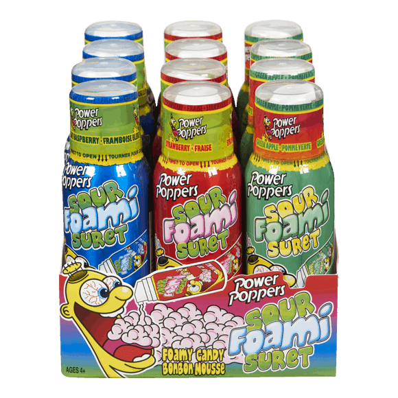 Power Poppers Sour Foami Suret 88ML