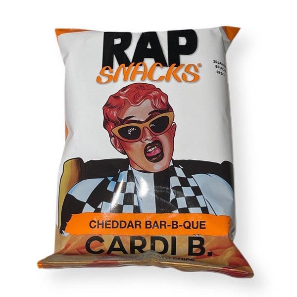 Rap Snacks Chips - Cardi B Cheddar BBQ - 71G