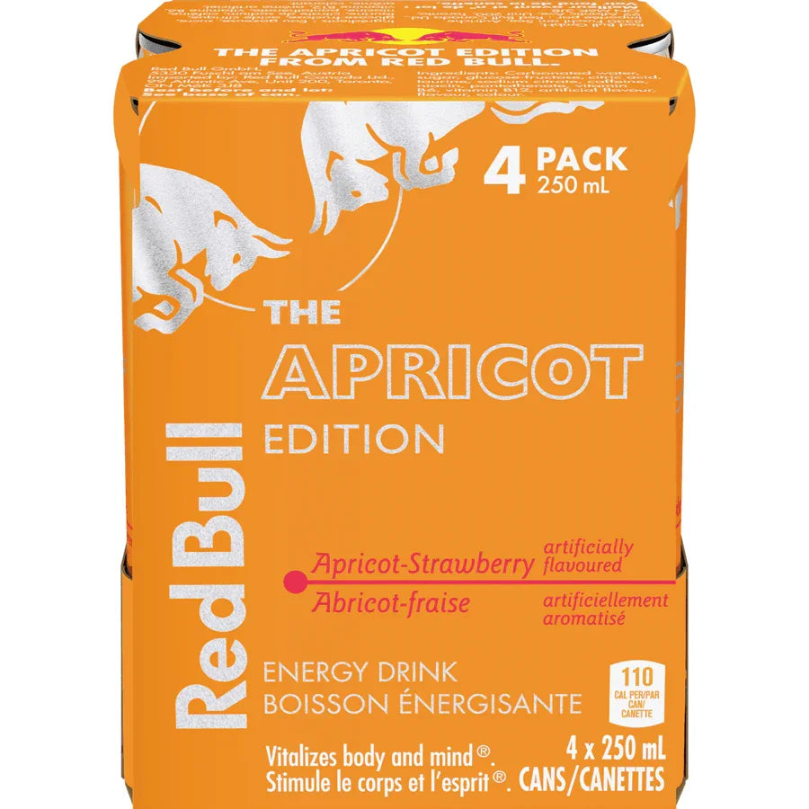 Red Bull Energy Drink Apricot Strawberry 250ML