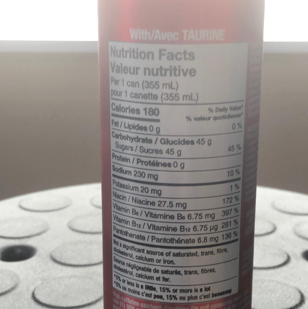 Red Rain Energy Drink 355ML | Refreshing Beverage