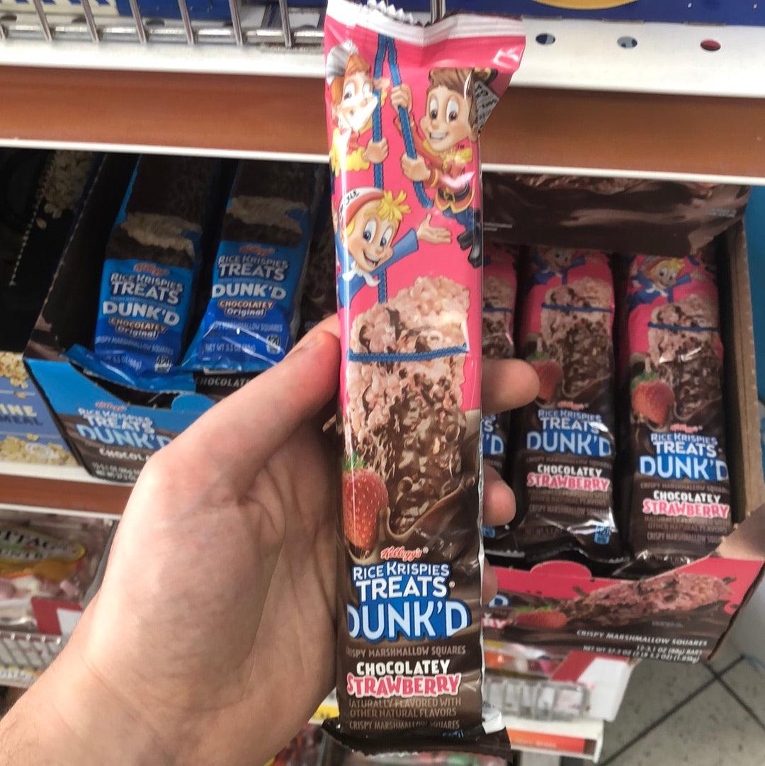 Rice Krispies Treats DUNK'D Chocolatey Strawberry - 3.1OZ