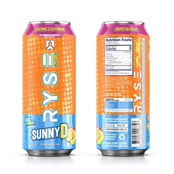 RYSE Fuel Energy Drink - Sunny D