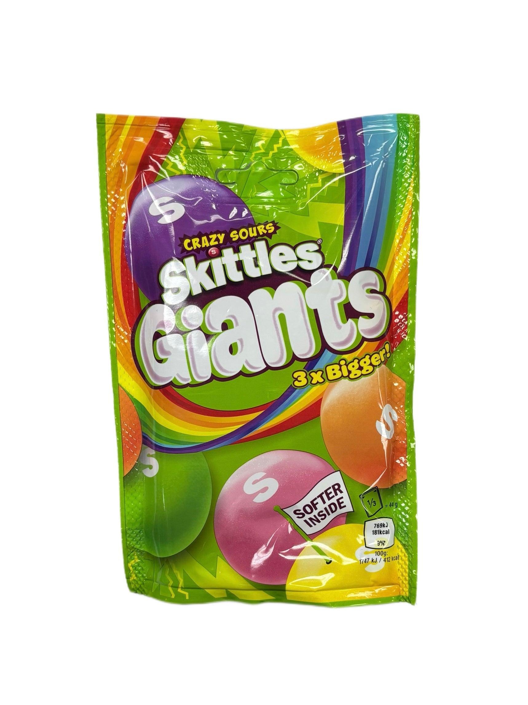 Skittles Giants Crazy Sours 116G-UK Skittles Giants Crazy Sours 116G-UK