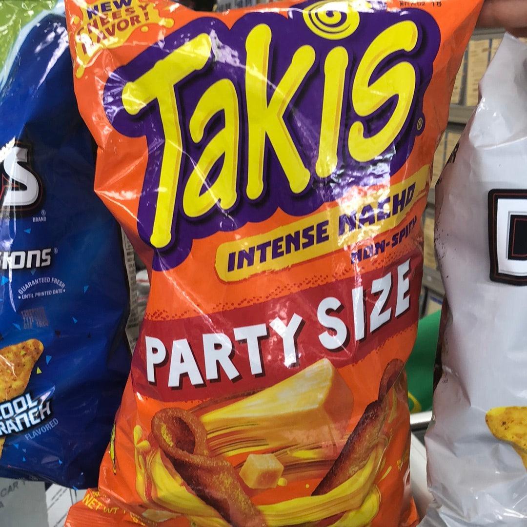 Takis Intense Nacho Non-Spicy Party Size - 8.69OZ
